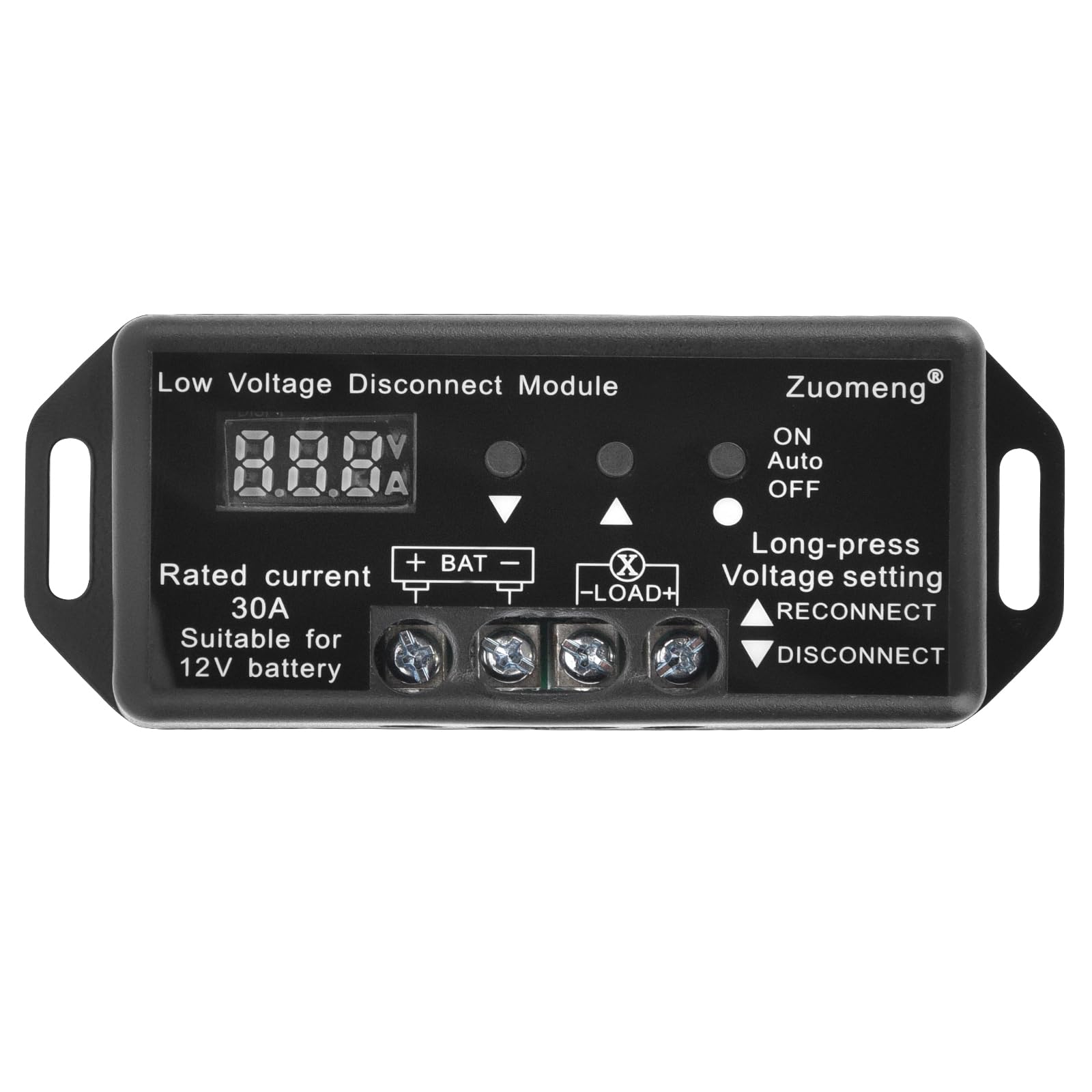 Snapklik.com : Zuomeng 12V 30A Low Voltage Disconnect Module