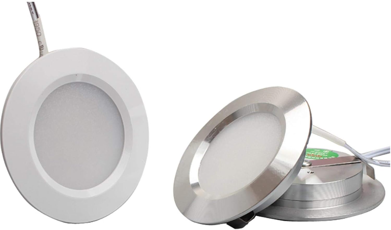 Amazon.com: Under Cabinet Light Kit, 12V Low Voltage Ultra-Thin Mini ...