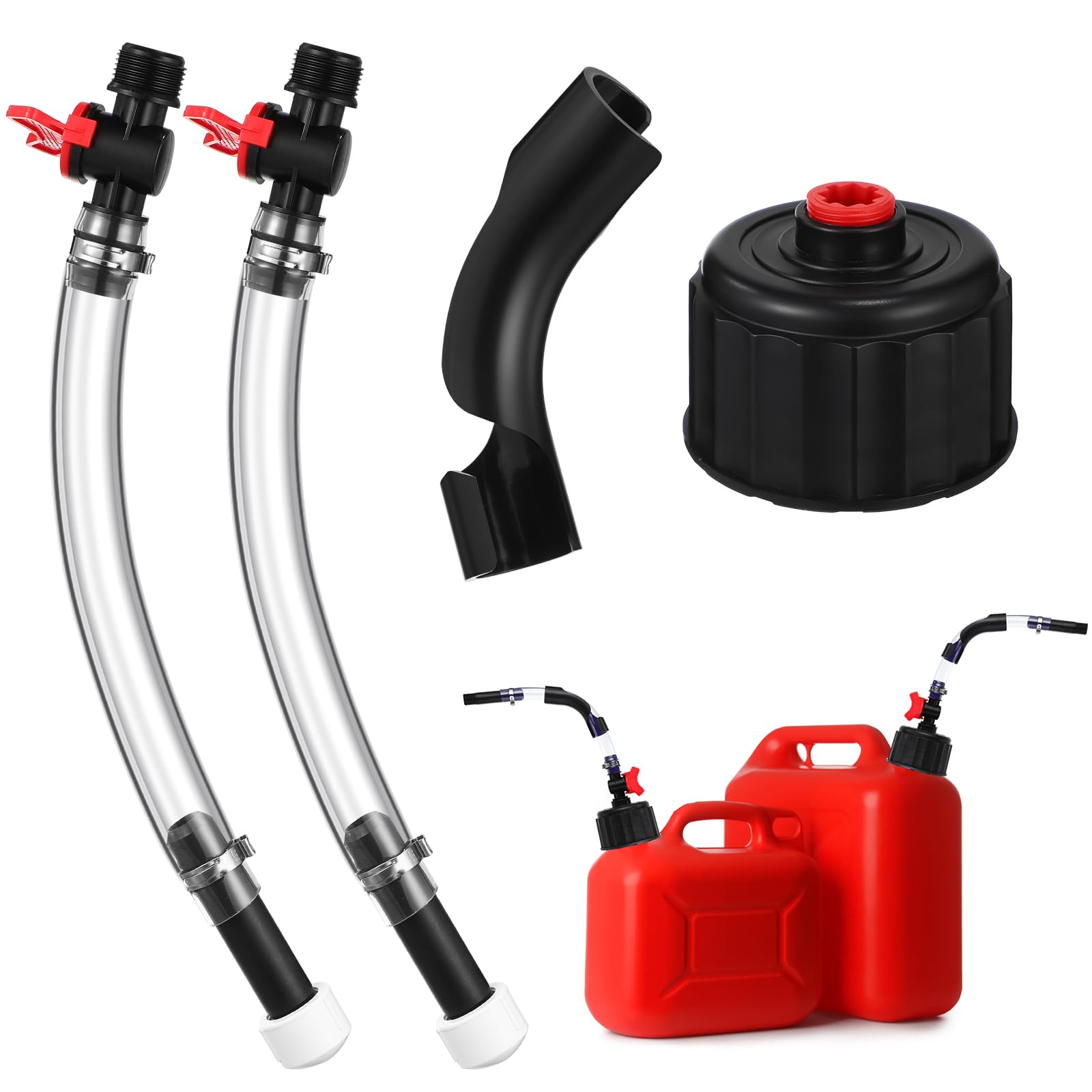 Amazon.com: Datanly 4 Pcs Fuel Filler Jug Hose Racing 3042 Replacement ...