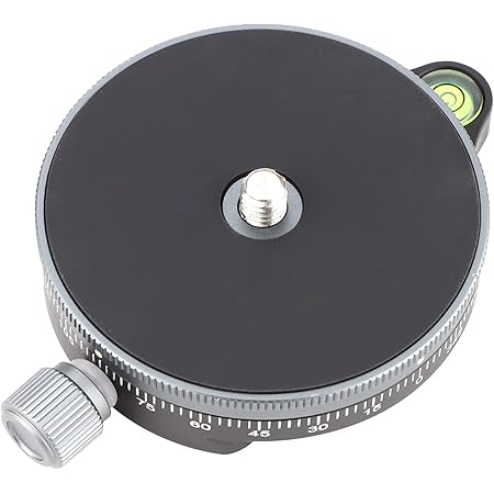 Amazon.com : Neewer Camera Panoramic Panning Base with Plate, 3/8-inch ...