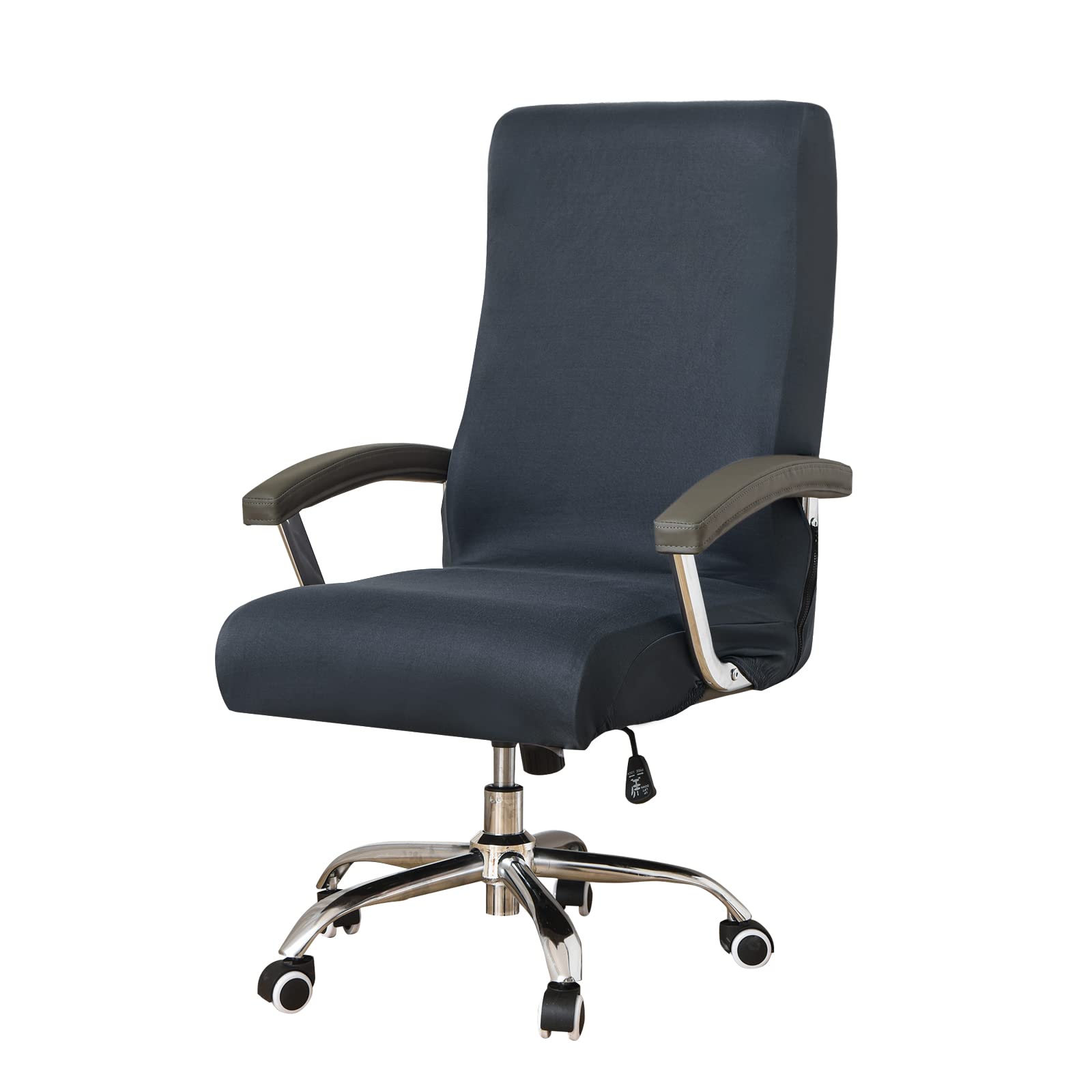 Jin Le Office Chair Cover- Medium, Darkgray- Removable Computer Chair ...
