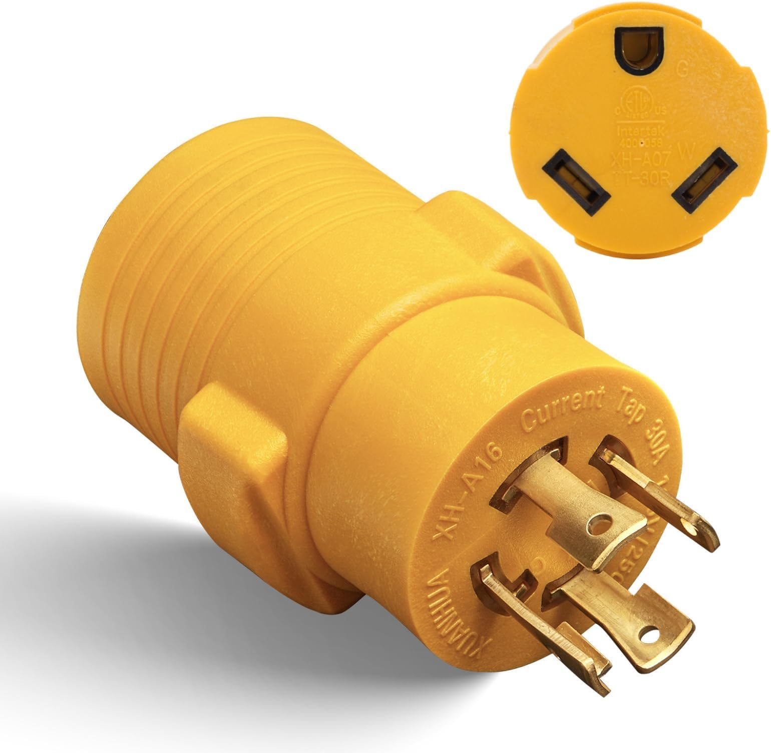 Amazon.com: Miady NEMA L14-30P Generator Plug, 30 Amp 4-Prong ...