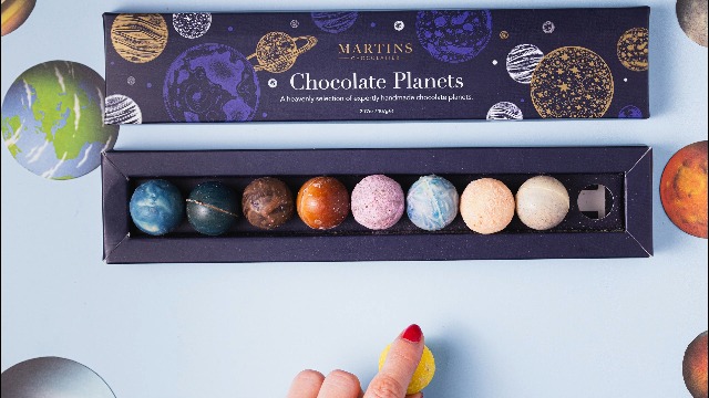 Solar System Planets Chocolate