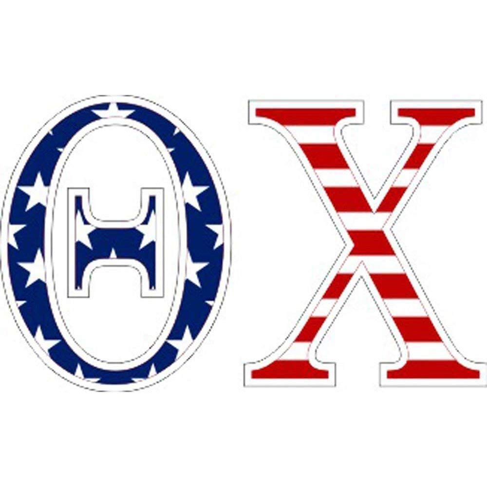 Theta Chi Fraternity Letters Flag Red White | ubicaciondepersonas.cdmx ...