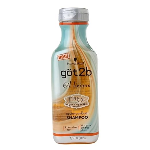 Amazon.com : Got2b Oil Licious Opulent Smooth Shampoo, 13.5 - Ounce ...