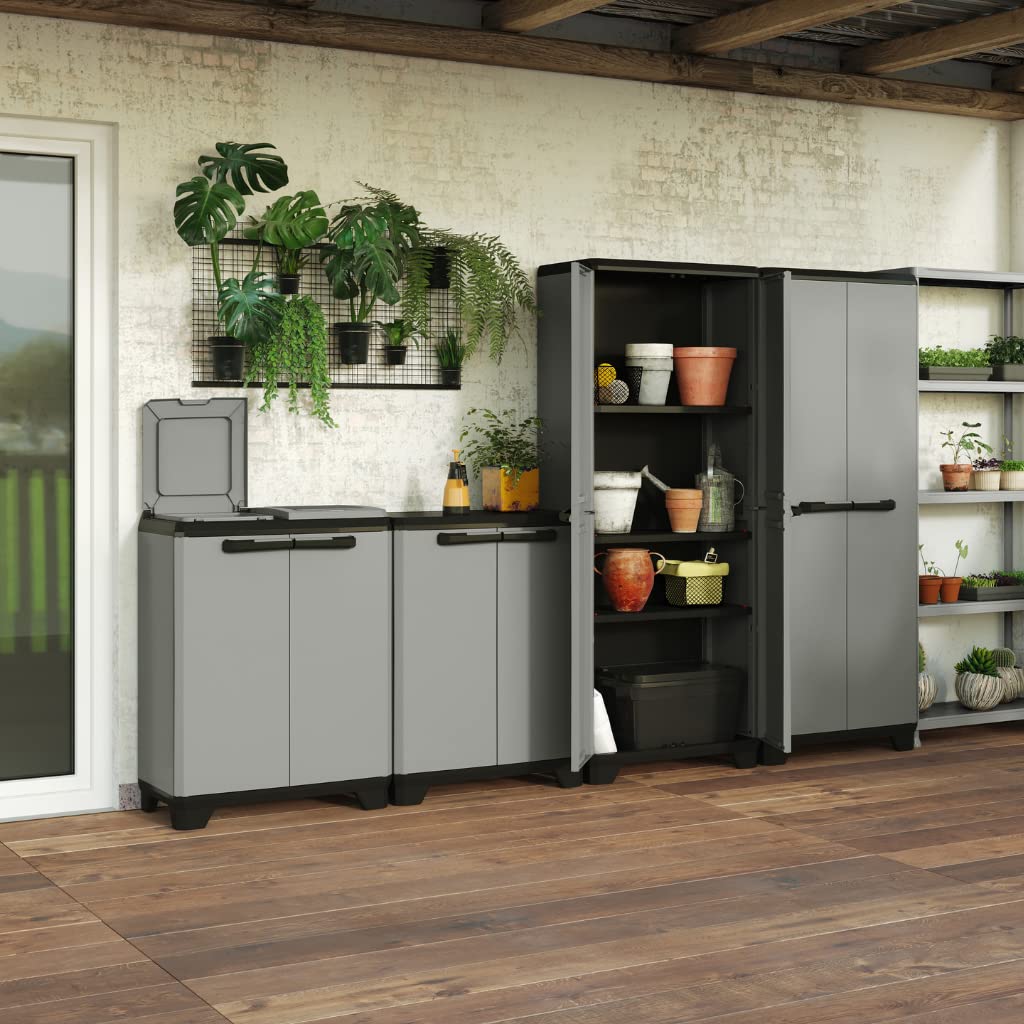 Snapklik.com : Keter 246638 Low Cabinet Planet-Recycled Plastic