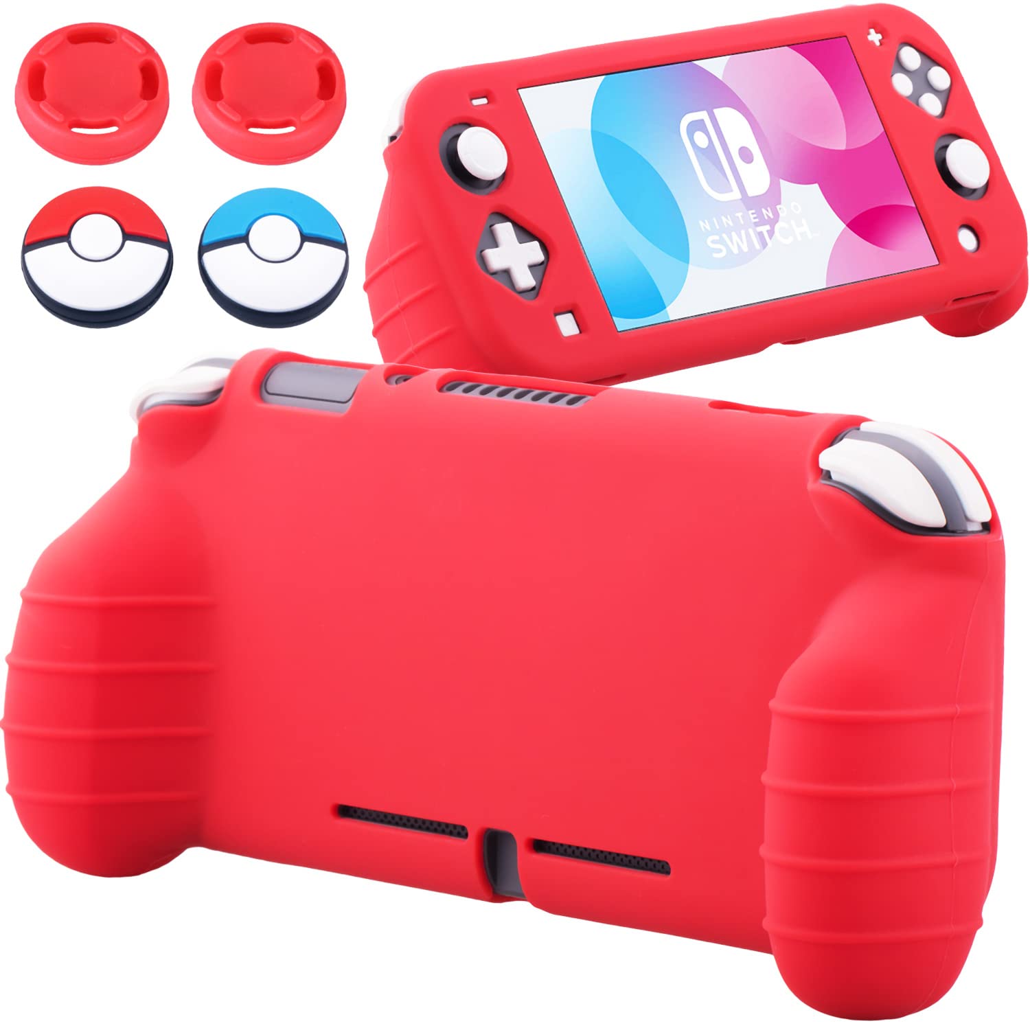 Amazon.com: YoRHa Handle Grip Soft Silicone Rubber Protective Cover ...