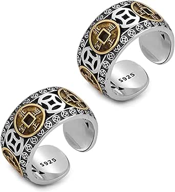 Richluck Max Force Five Emperors Coins Ring, Five Emperor Coin ...