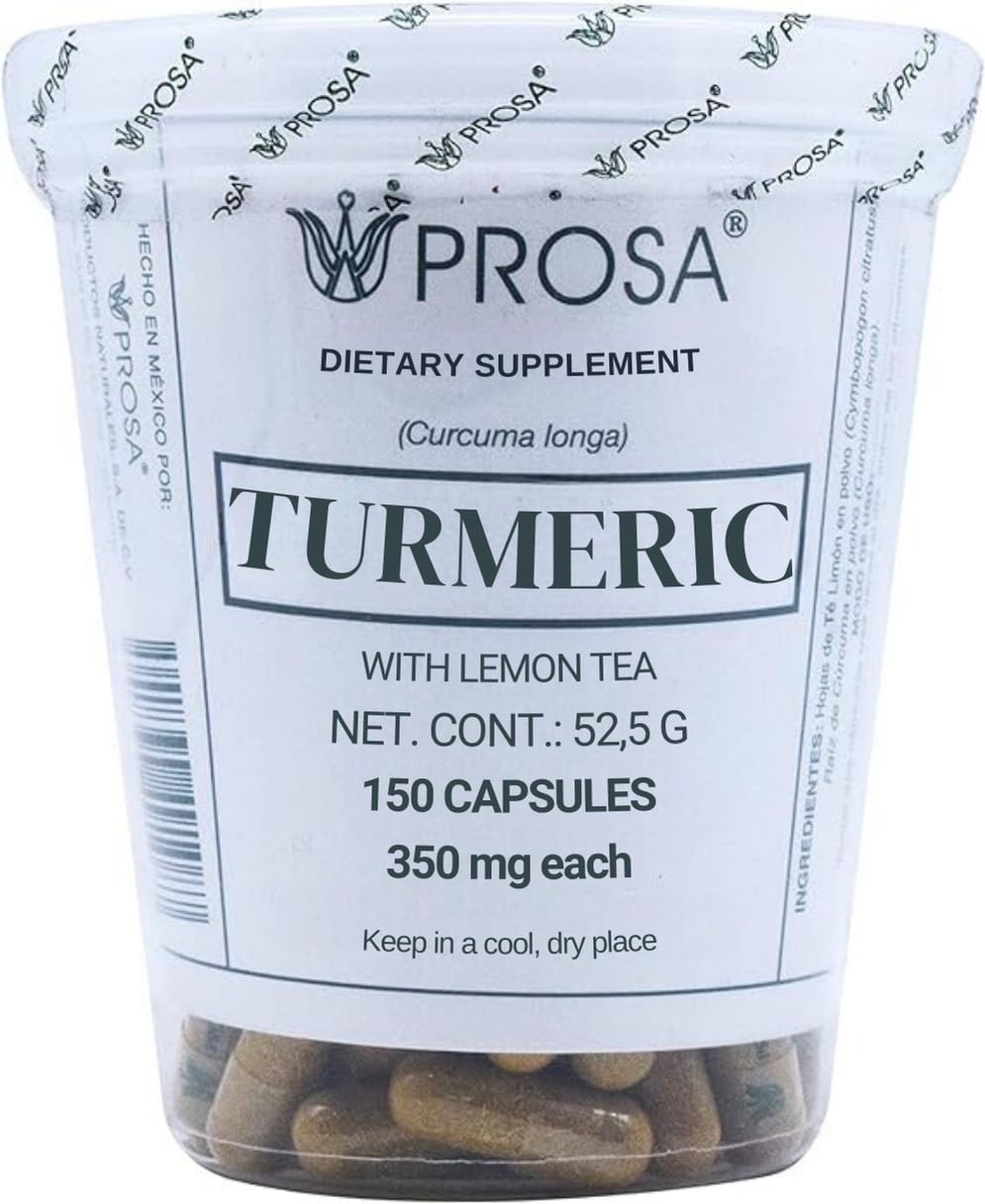 Amazon.com: Curcuma 150 Chap. Prosa. Helps with Digestion and Improves ...