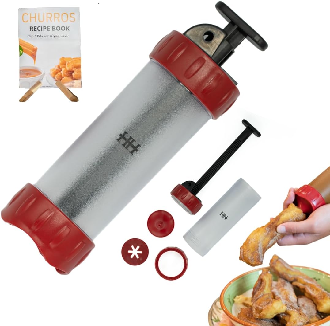 Amazon.com: Hill HJEM Churro Kit -Complete Churro Making Kit with ...