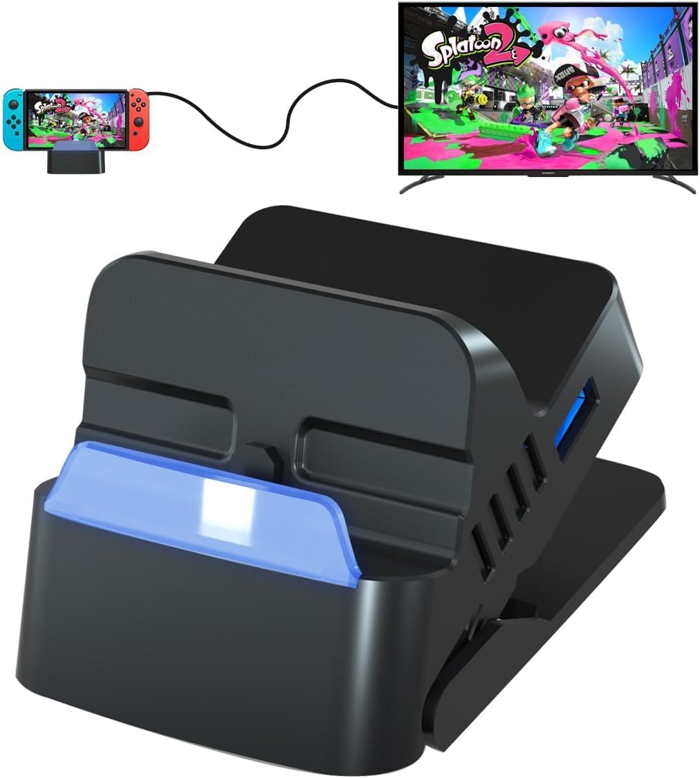 Switch TV Adapter for Nintendo Switch Docking Station, Replacement ...