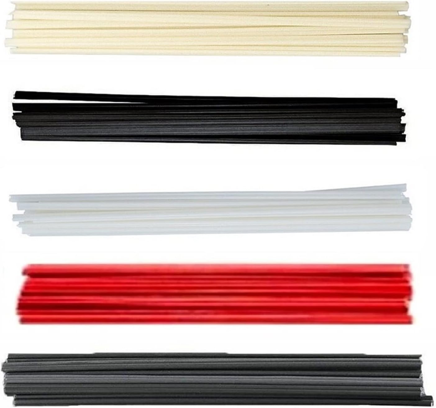 Universal Welding Rods 50pcs Plastic Welding Rods PP PE PVC ABS Color ...