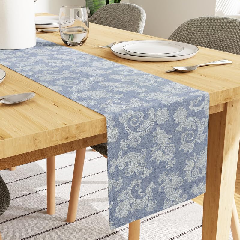 Amazon.com: Encasa Dining Table Runner for 4 Seater I Size 13"x59 ...