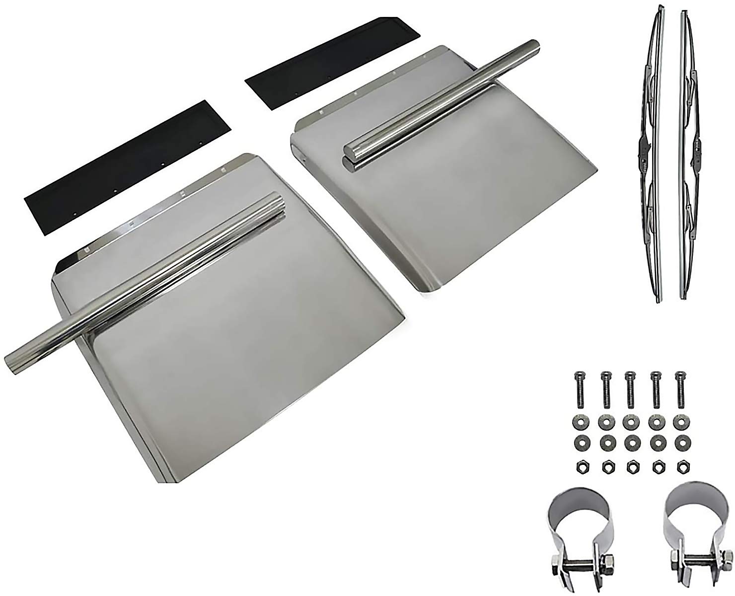 Fender With Mounting Hardware Stainless Steel Quarter Fenders For Semi ...