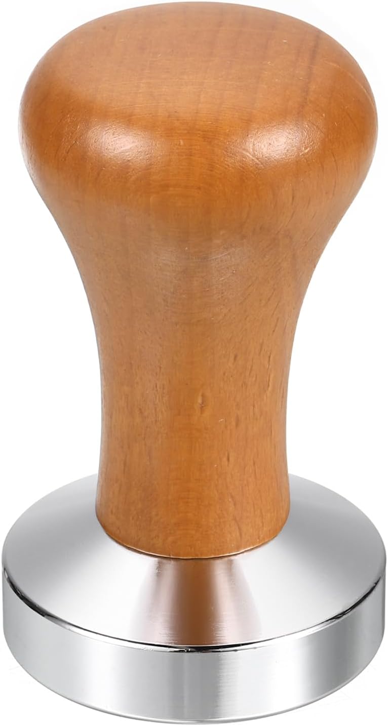 Amazon.com: uxcell 51mm Coffee Tamper, Stainless Steel Flat Base Coffee ...