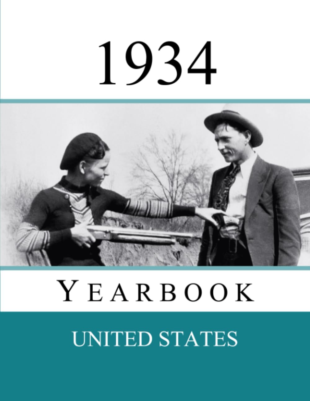 1934 US Yearbook: Original book full of facts and figures from 1934 ...