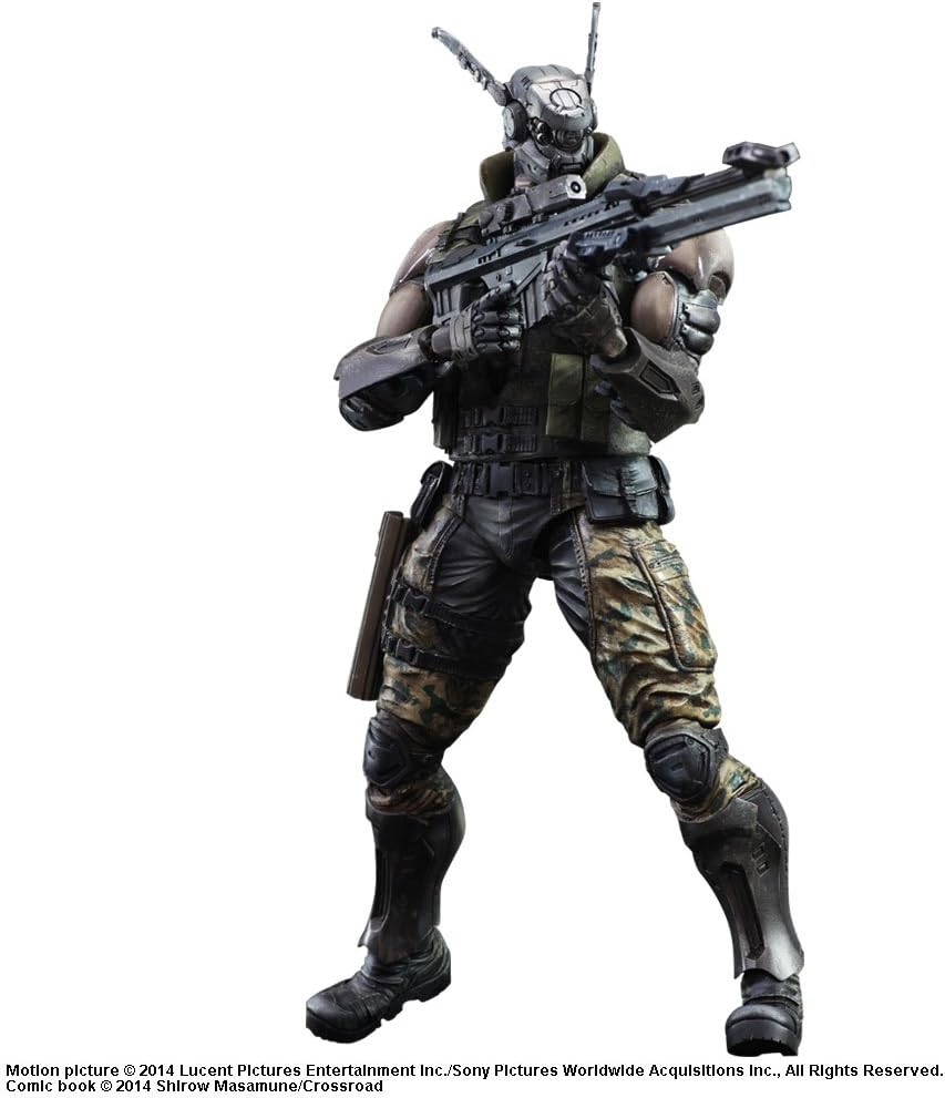 Amazon.com: Appleseed Alpha Briareos Play Arts Kai Action Figure : Toys ...