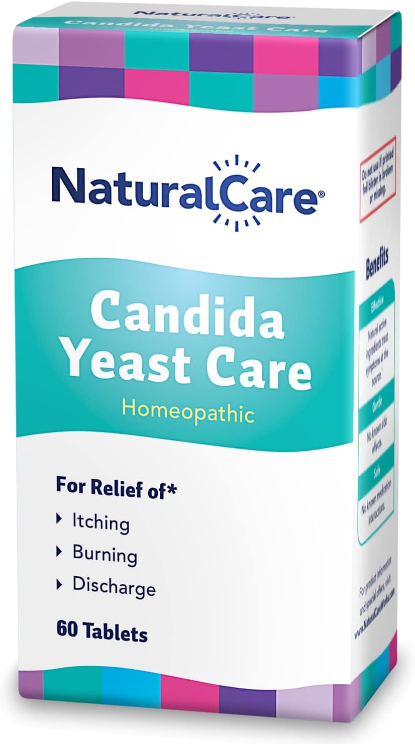 Amazon.com: Natrabio Candida Yeast Tablets, 60 Count : Health & Household