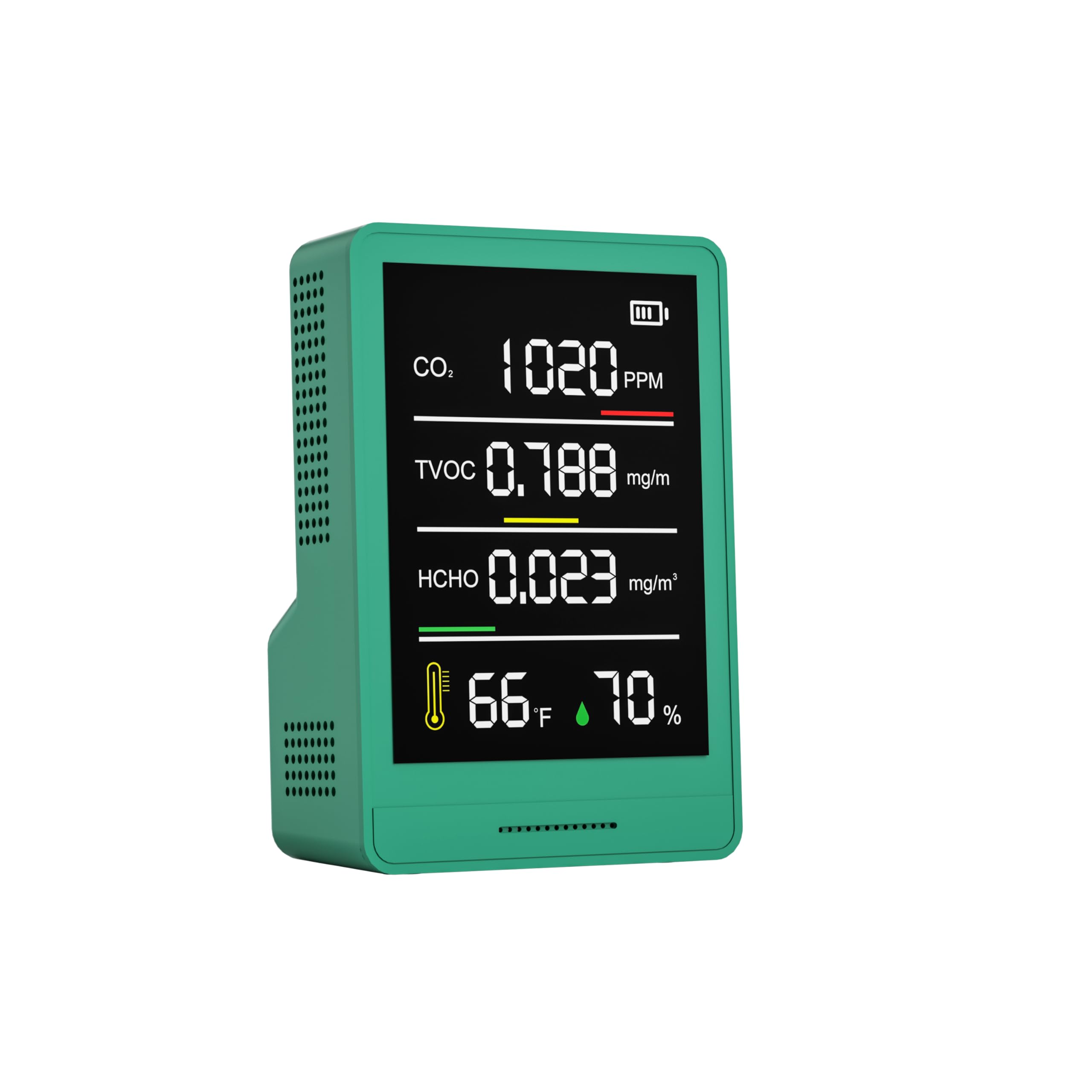 Buy Professional Indoor Air Quality Monitor Indoor Portable CO2 Monitor ...