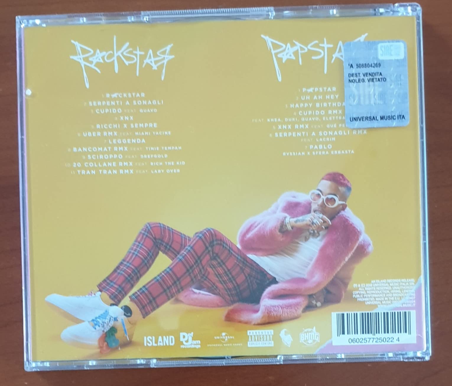 Rockstar : Sfera Ebbasta: Amazon.it: CD e Vinili}