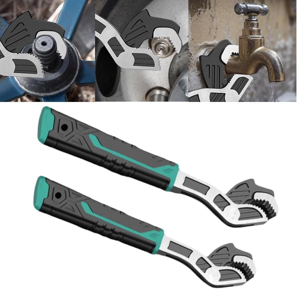 Generic Multifunctional Self-Locking Wrench - 7mm-35mm Adjustable ...