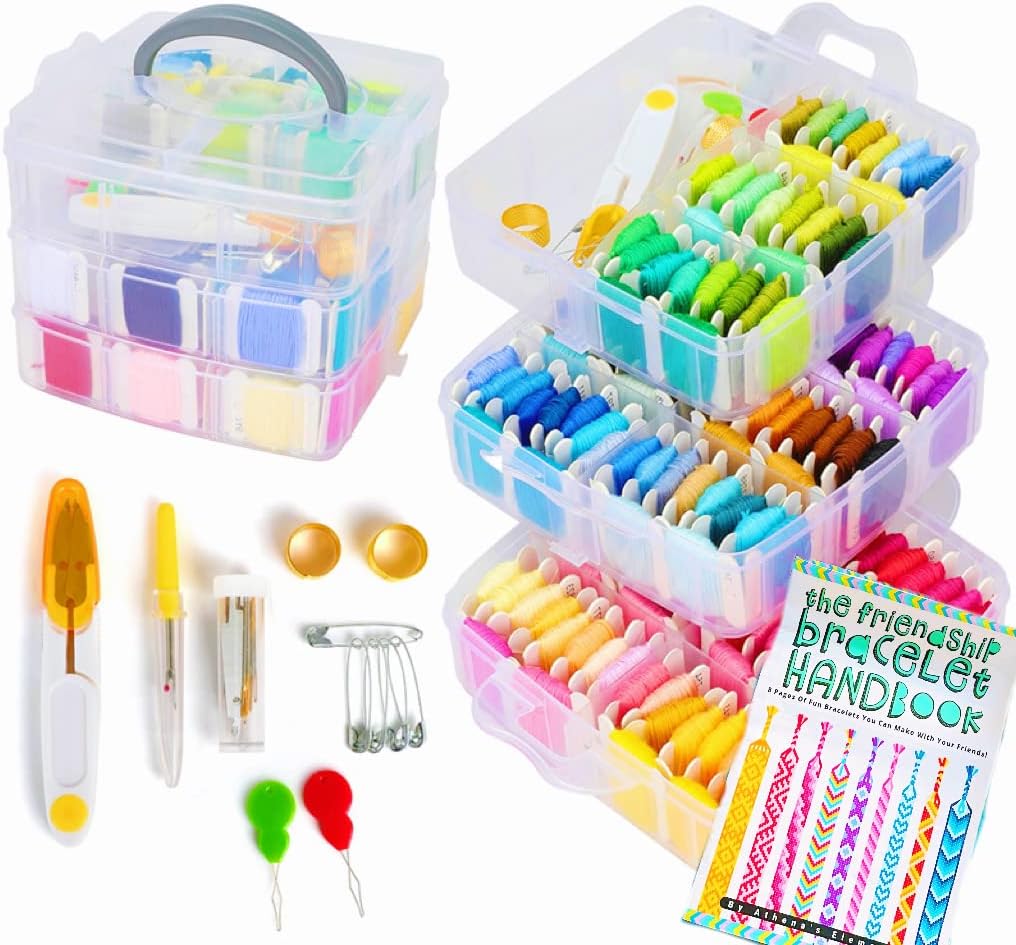 Amazon.com: Athena’s Elements Embroidery Thread Set – 150 Colors ...