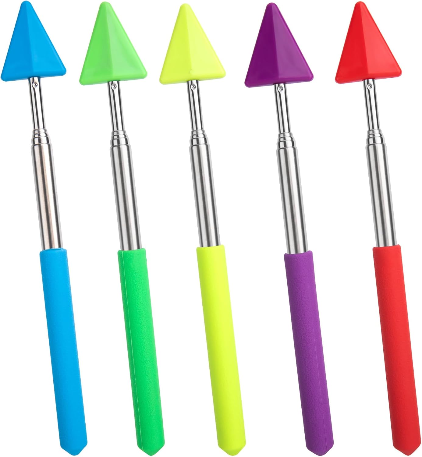 Amazon.com : ANCIRS 5 Pcs Retractable Teacher Pointer Sticks ...