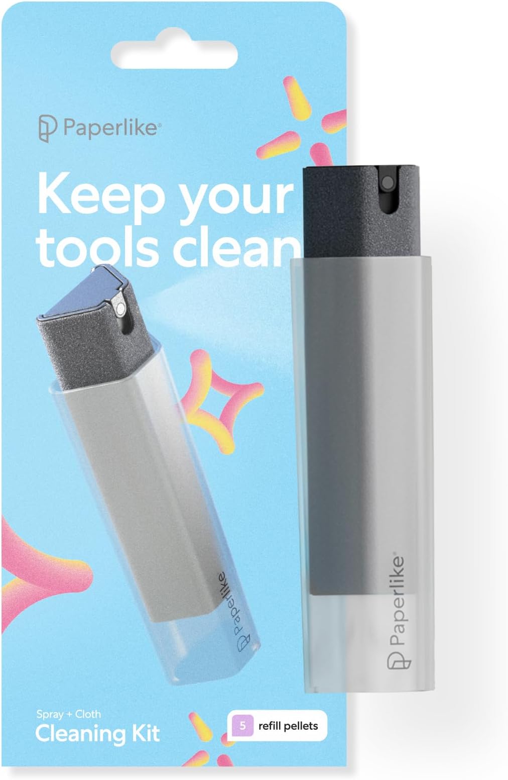 All-in-One Cleaning Kit by Paperlike - Refillable Microfiber Spray ...