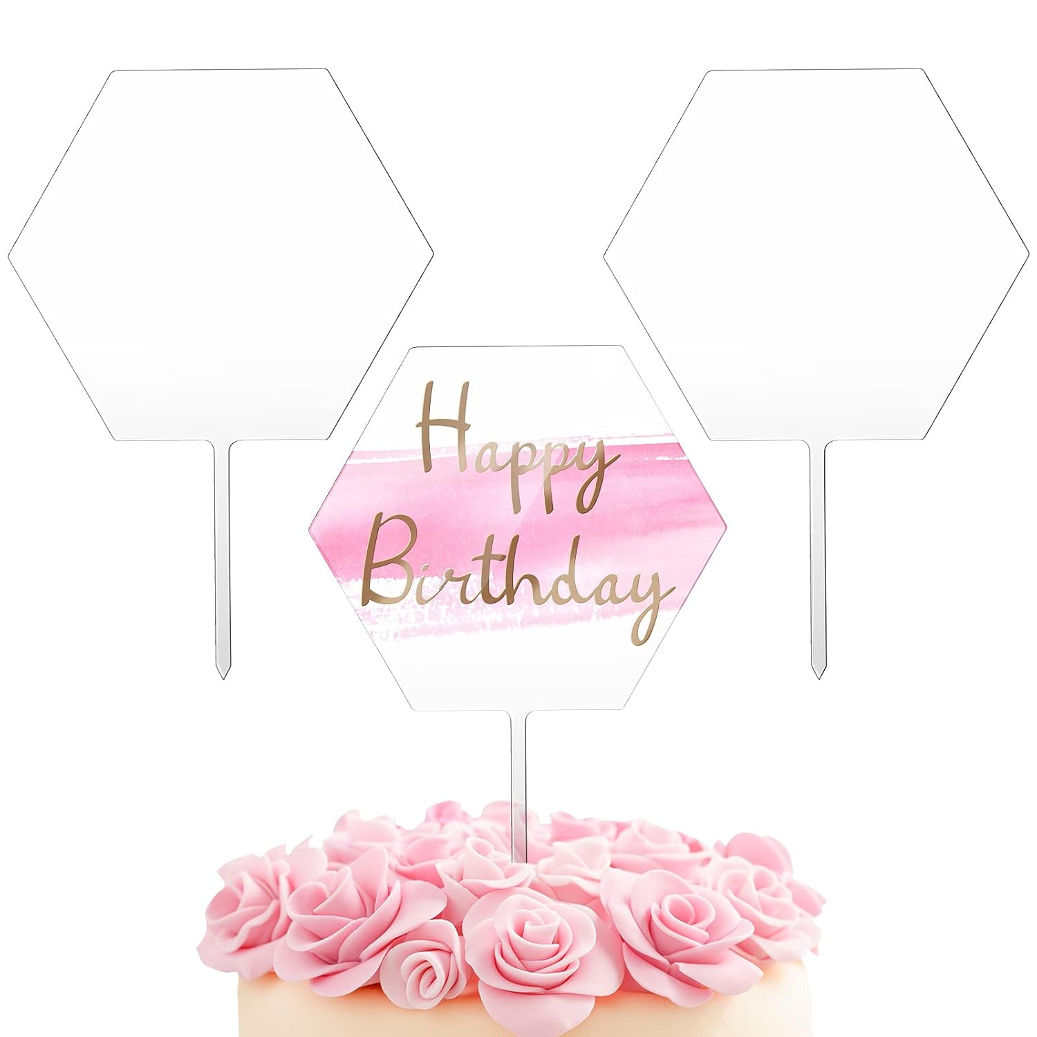 Acrylic Cake Topper - Personalized DIY Birthday & Nepal | Ubuy