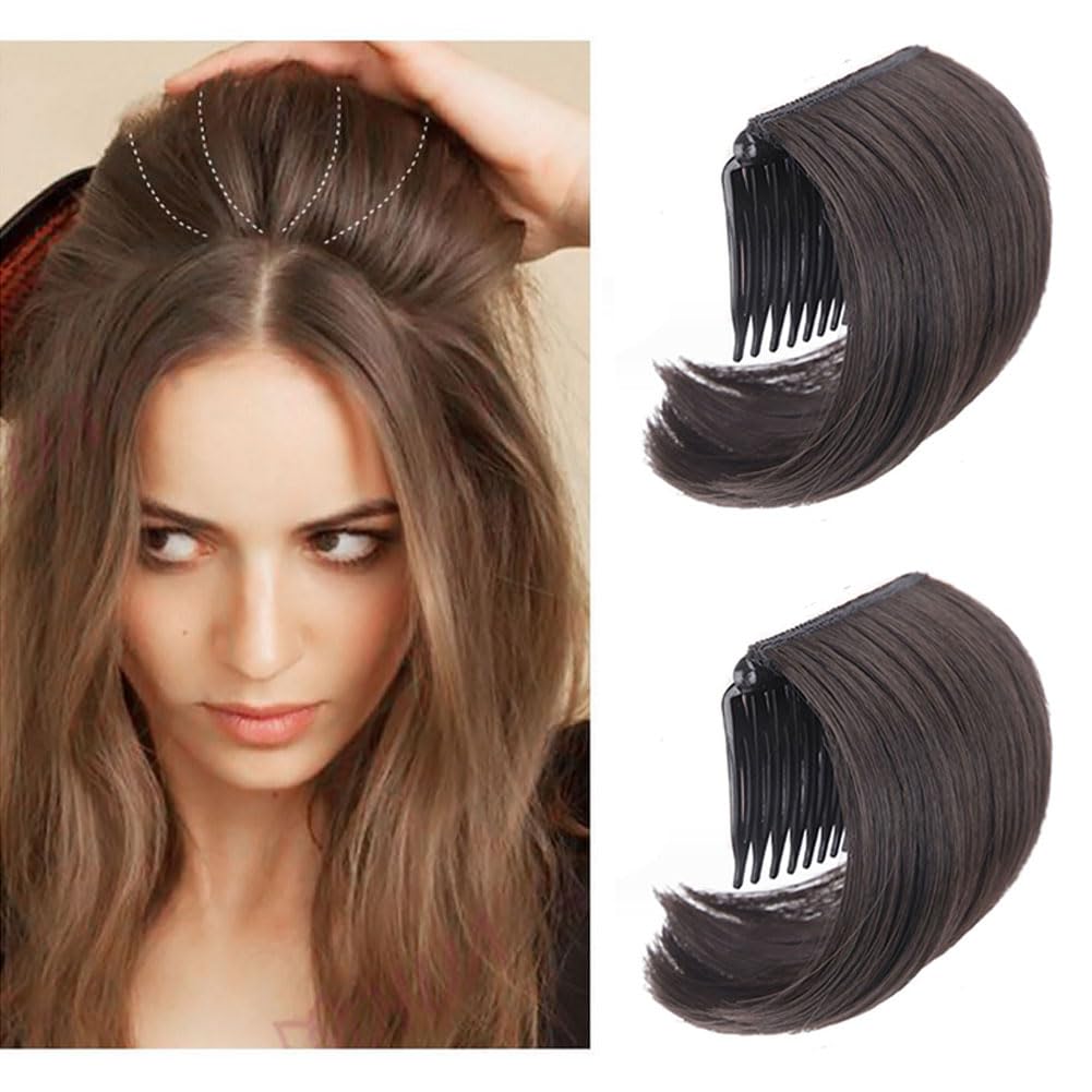 Amazon.com : Hair Bun Invisible False Hair Clip Hair Base Bump It Up ...