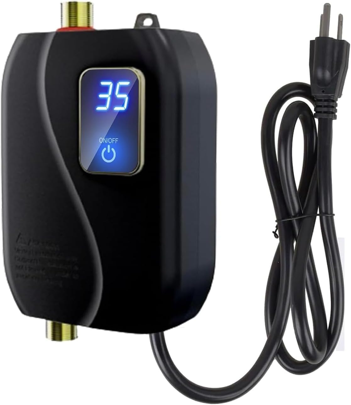 Vorole 110V Tankless Water Heater Electric, 3000W On Demand Hot Water ...