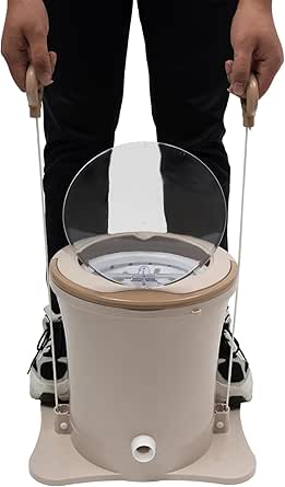 Amazon.com: Portable Washing Machine 9L/2.4Gal Foot Operated Dryer ...