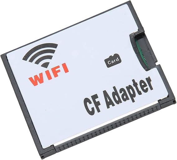 Amazon.com: OVAQUIXI WiFi CF Memory Card Adapter, SD Card Converter for ...