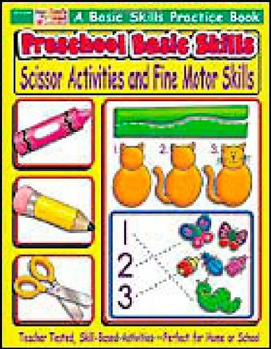 Amazon.com: Preschool Basic Skills: Scissor Activities and Fine Motor ...