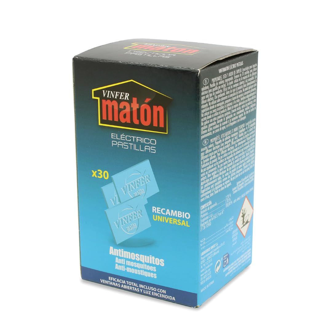 Vinfermatón - Insecticida Matón Eléctrico Mosquitos y Moscas - Recambio ...