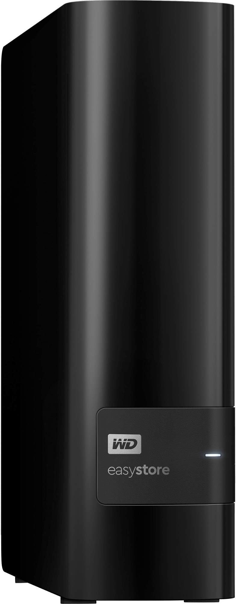 Amazon.com: Western Digital 8TB EASYSTORE External HDD (WDBCKA0080HBK ...