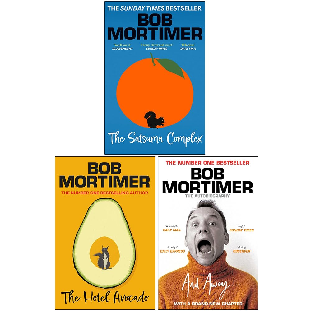 Bob Mortimer Collection 3 Books Set (The Satsuma Complex, The Hotel ...