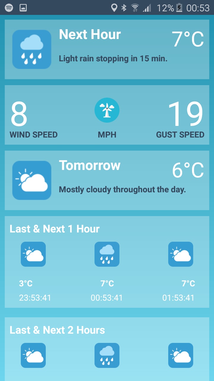Clever Weather - App on Amazon Appstore