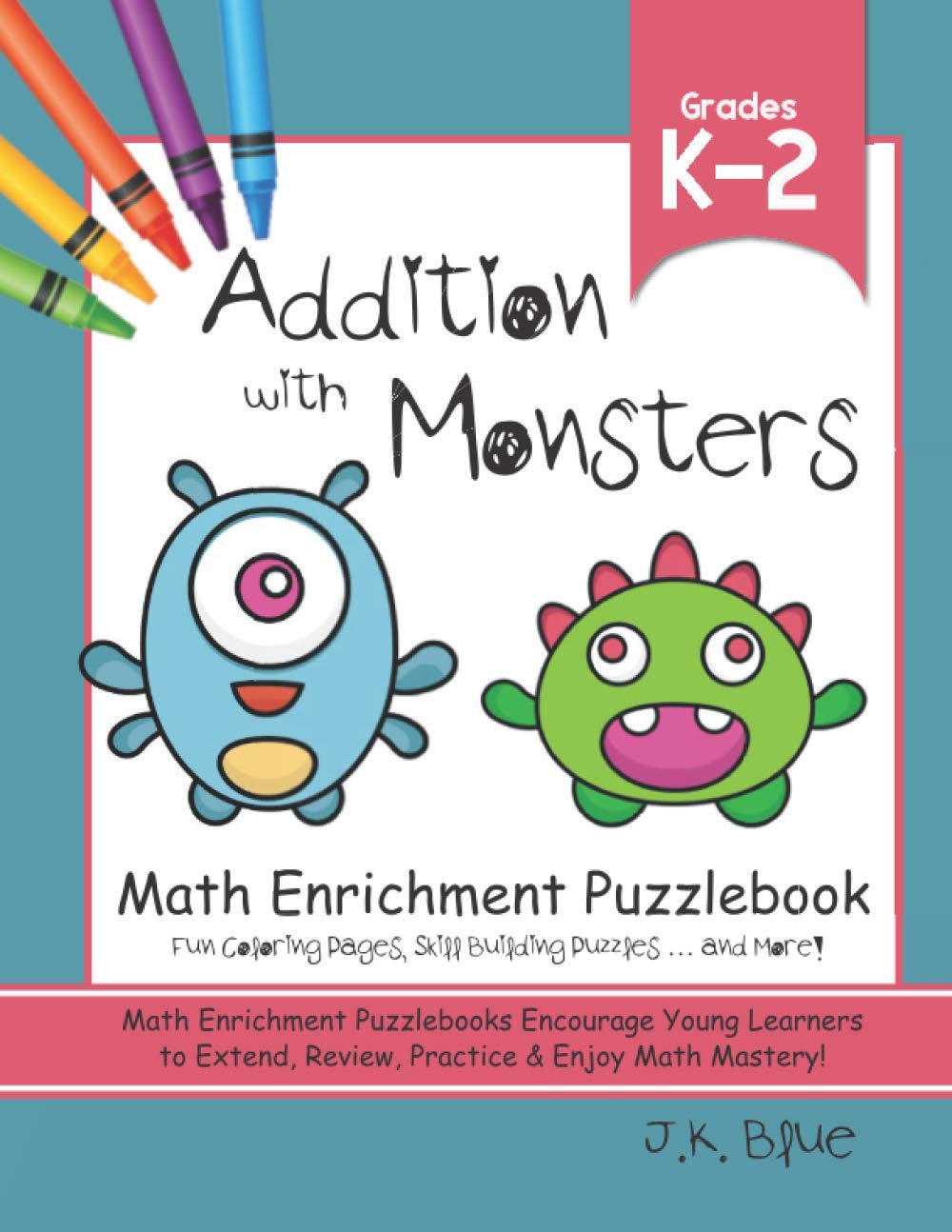 Buy Addition with Monsters: Kindergarten, 1st, 2nd Grade Addition ...