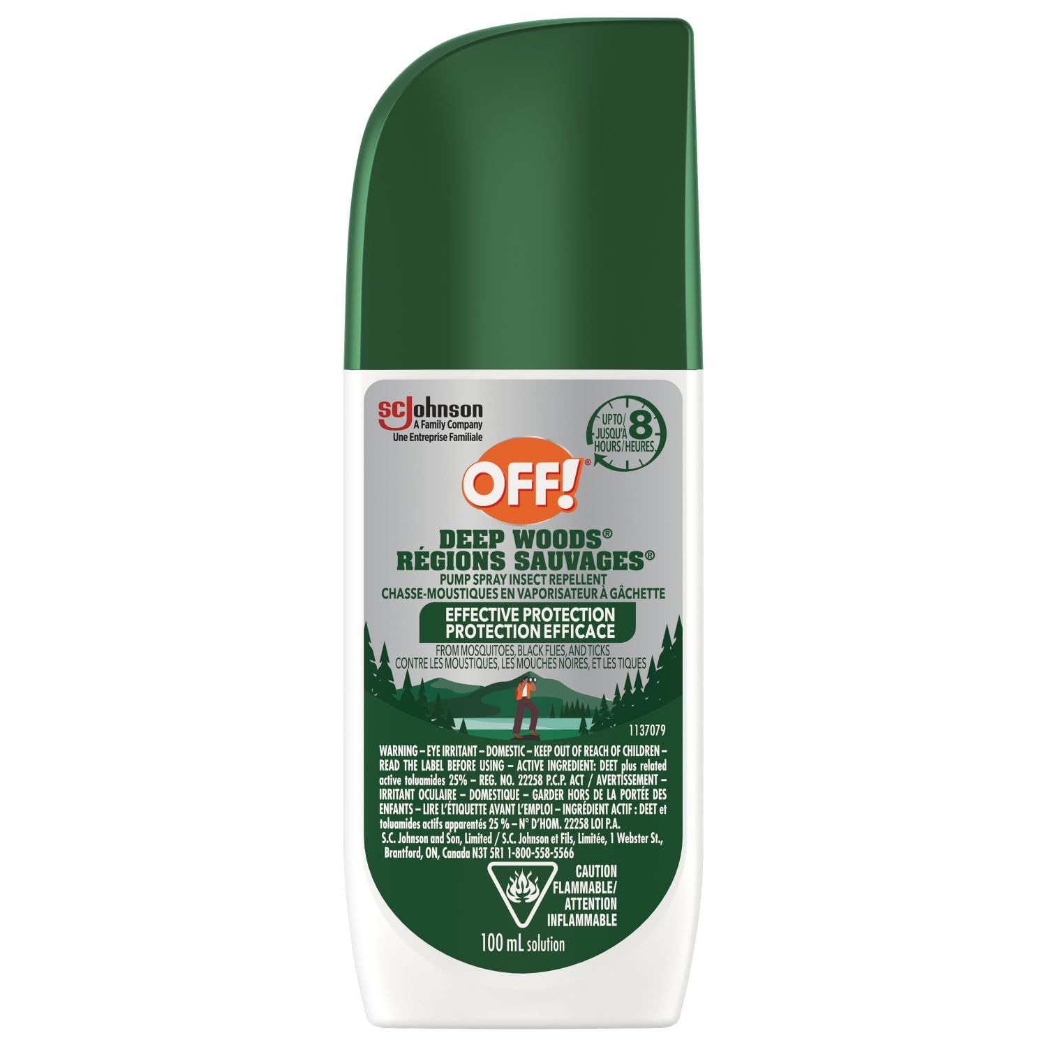 OFF! Deep Woods Insect and Mosquito Repellent, Bug Spray Ideal for ...