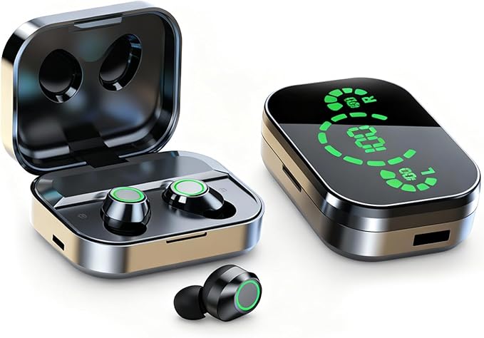 Amazon.com: TWS True Wireless Earbuds Bluetooth In-Ear Headphones ...