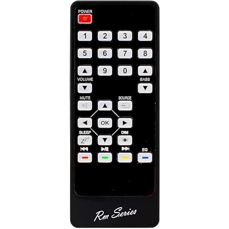 RM-Series Replacement Remote Control for Bush A4-SOUNDBAR: Amazon.co.uk ...
