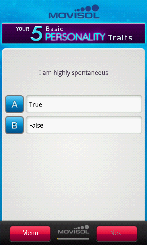 Your five basic personality traits - App on the Amazon Appstore