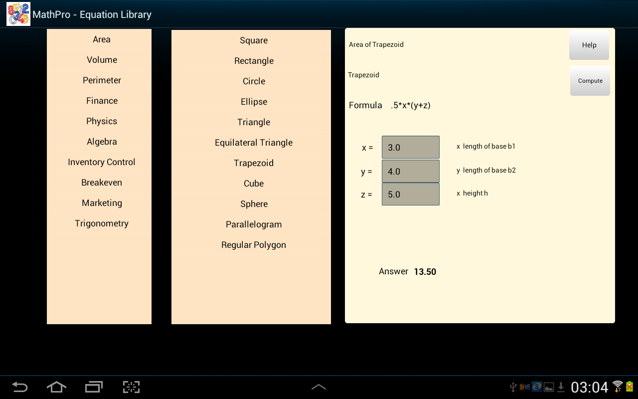 Math Pro - App on Amazon Appstore