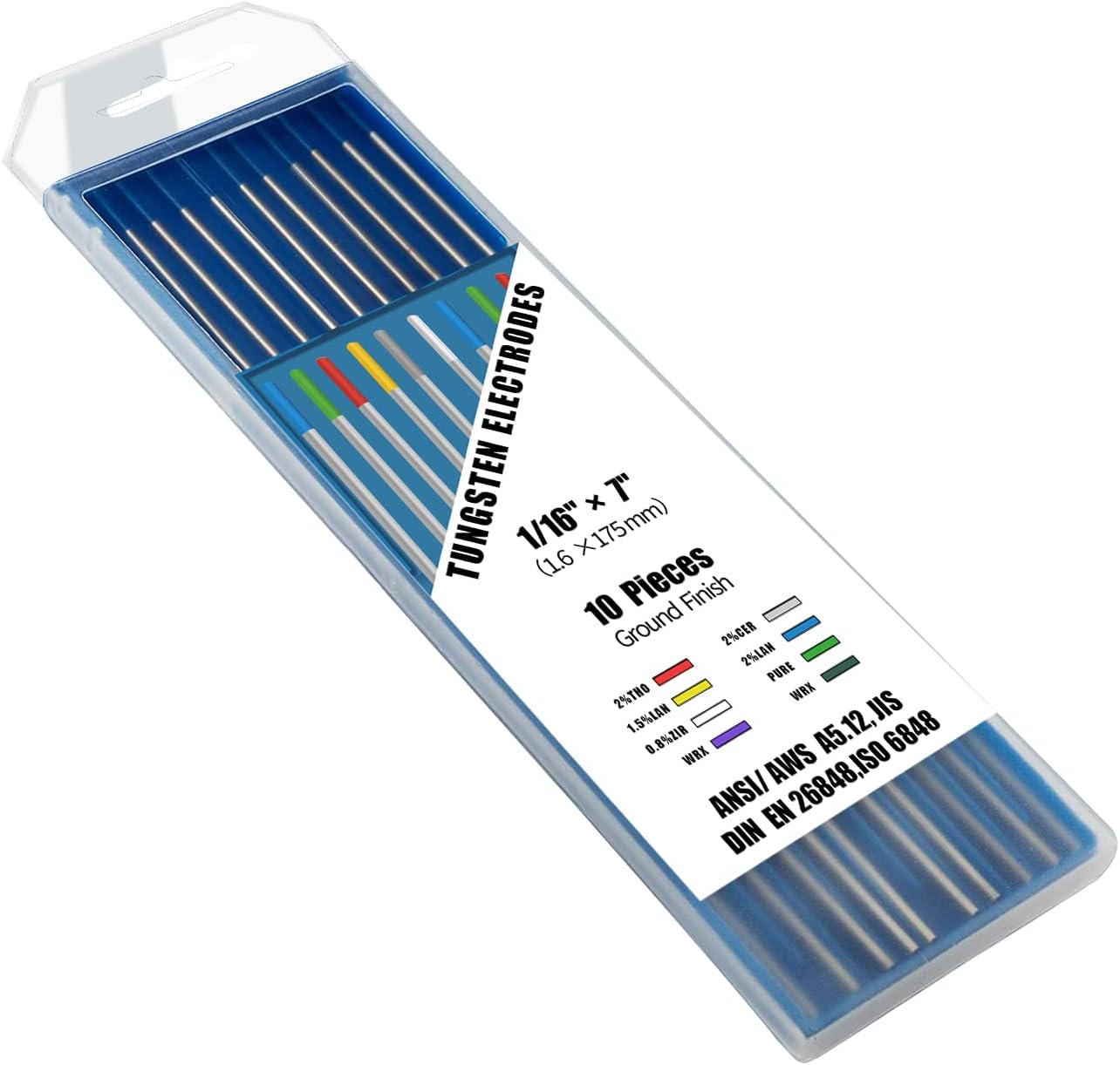 SSIMDER WL20 TIG Welding Tungsten Electrode 2% Lanthanted TIG Tungsten ...