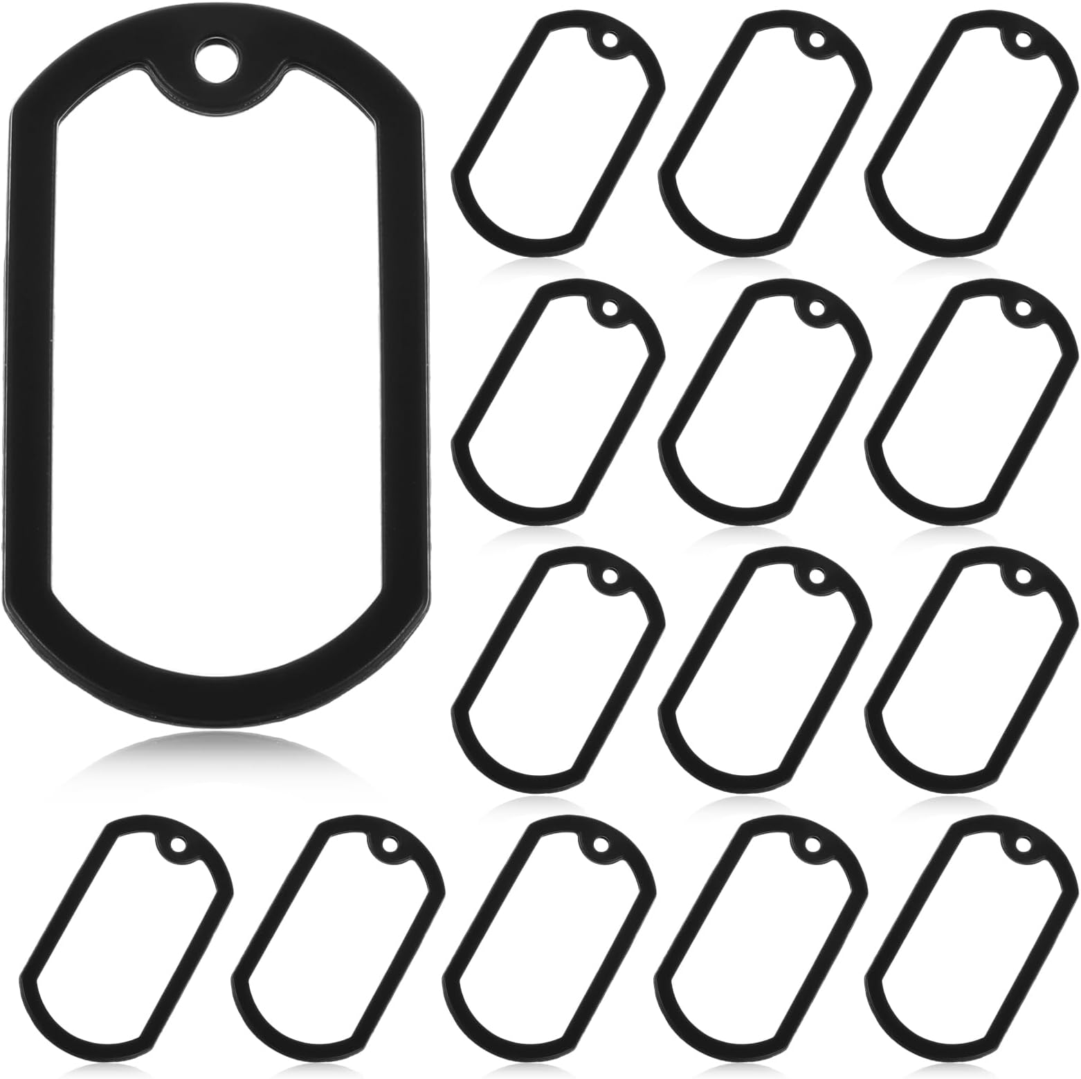 Amazon.com: YUXIANLB 20 Pack Military Dog Tag Silencers, Silicone ...