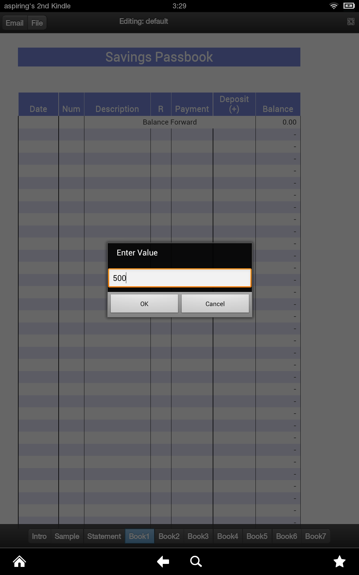 Savings Passbook Pro - App on Amazon Appstore
