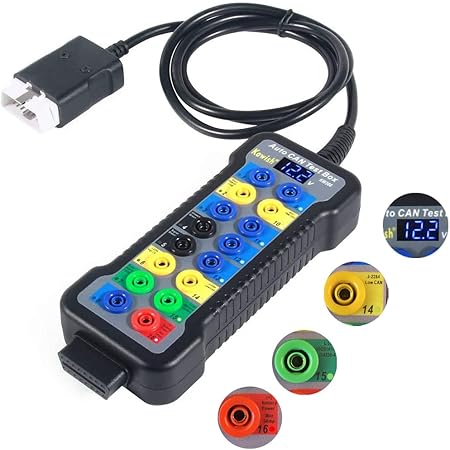 Amazon.com: CMTOOL OBD2 Breakout Box with Universal Wire Jumpers 16Pin ...