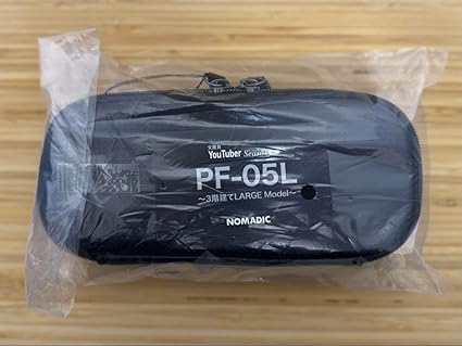 Amazon.co.jp: しーさー×ノーマディック PF-05L 3階建てペンケース 黒 : 文房具・オフィス用品
