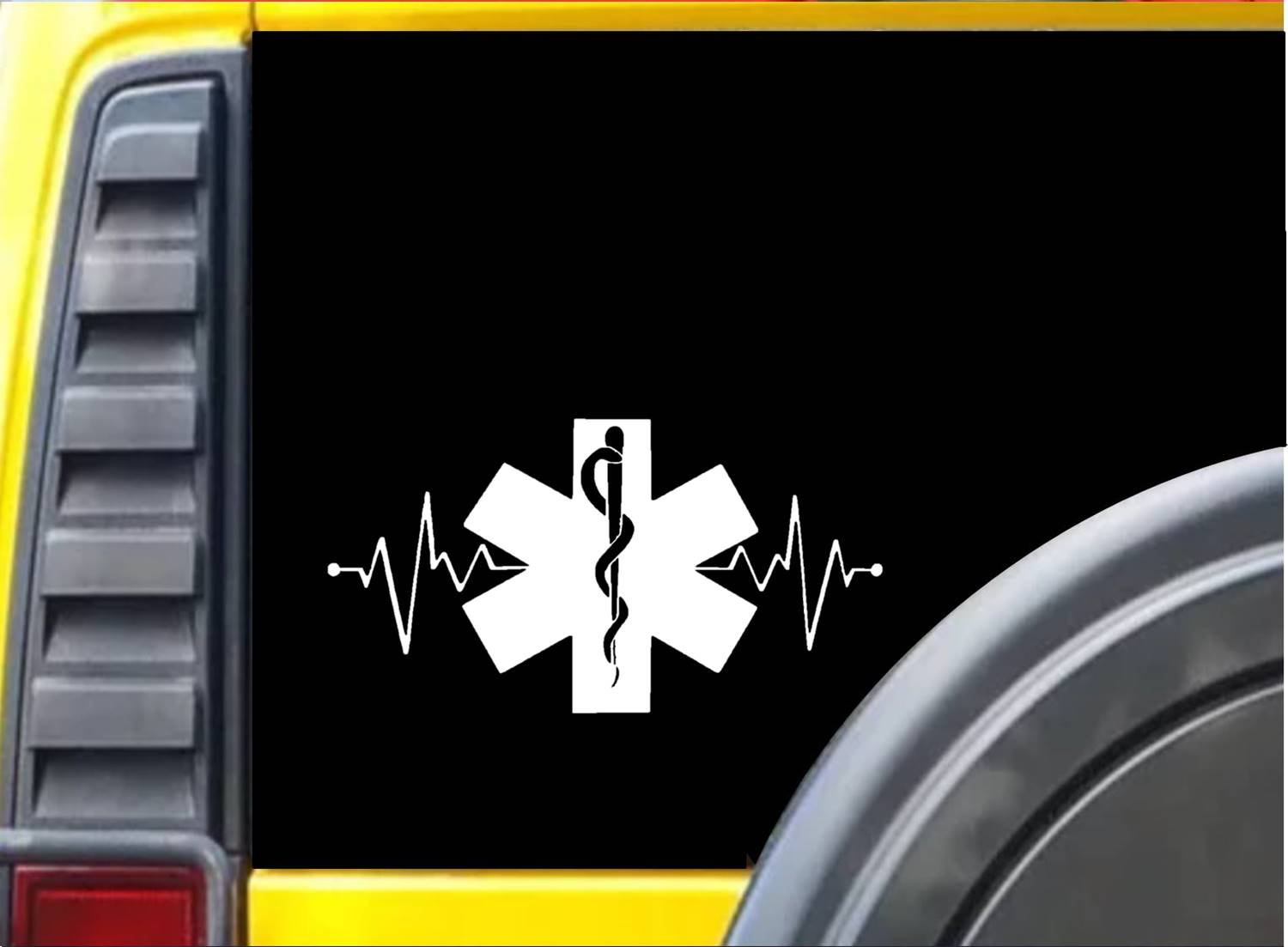 Sticker Bomb Glossy Car & Truck Decals & Vinyl Paramedic Star Of Life ...